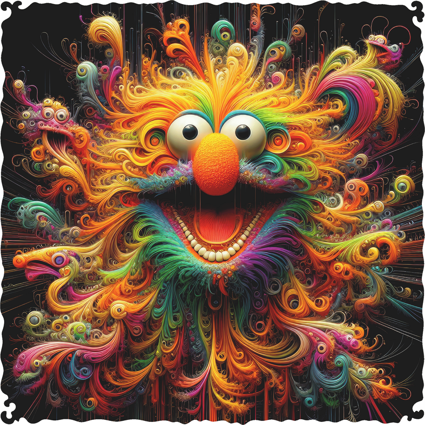 Frenzy of Frizzlesnout (200 Piece Wooden Jigsaw Puzzle) | Nautilus Puzzles