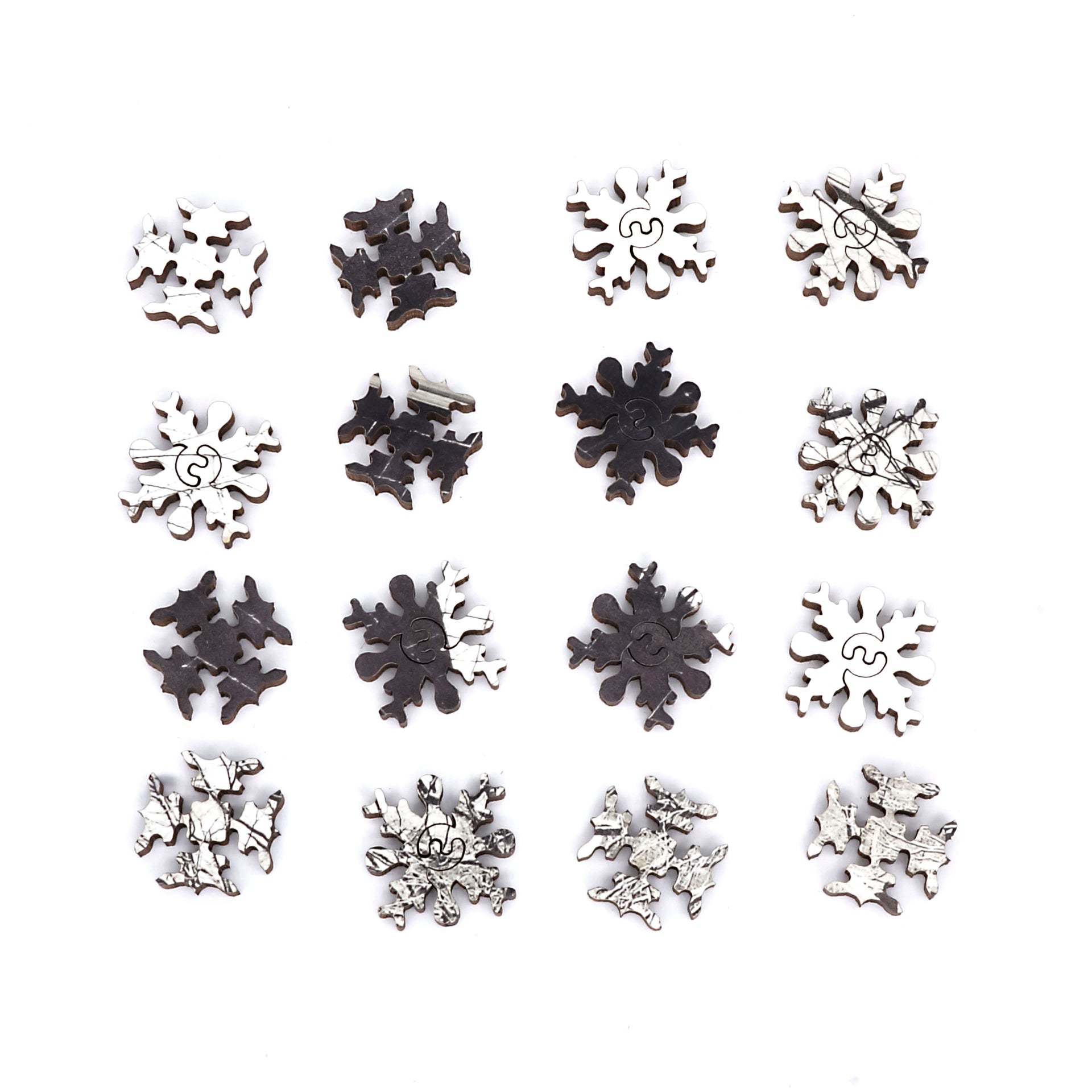 Winter's Touch - Central Park (407 Piece Wooden Jigsaw Puzzle) Extra D ...