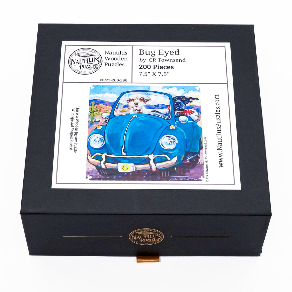 Bug Eyed - 200 Piece Wooden Jigsaw Puzzle | Nautilus Puzzles