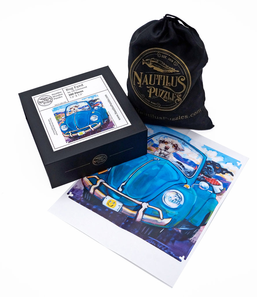 Bug Eyed - 200 Piece Wooden Jigsaw Puzzle | Nautilus Puzzles