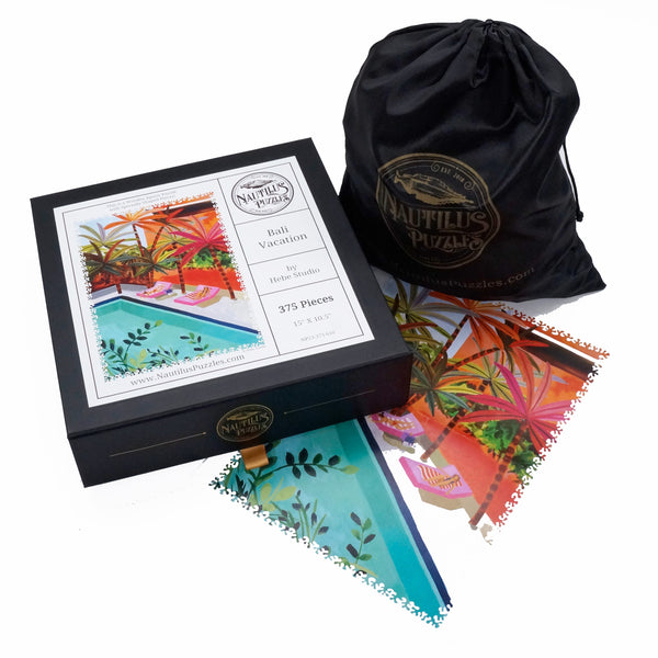 Bali Vacation (375 Piece Wooden Jigsaw Puzzle)