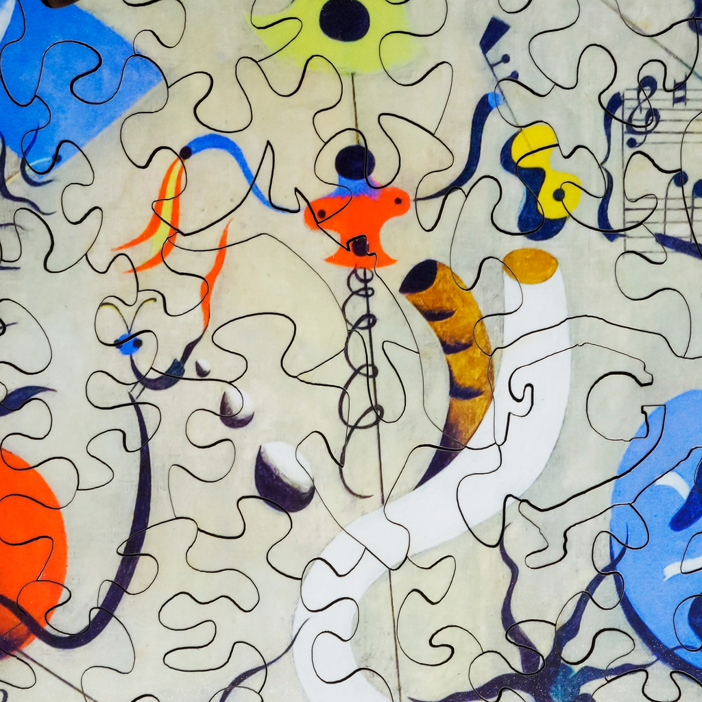 Harlequin's Carnival by Joan Miró 279 Piece Wooden Jigsaw Puzzle