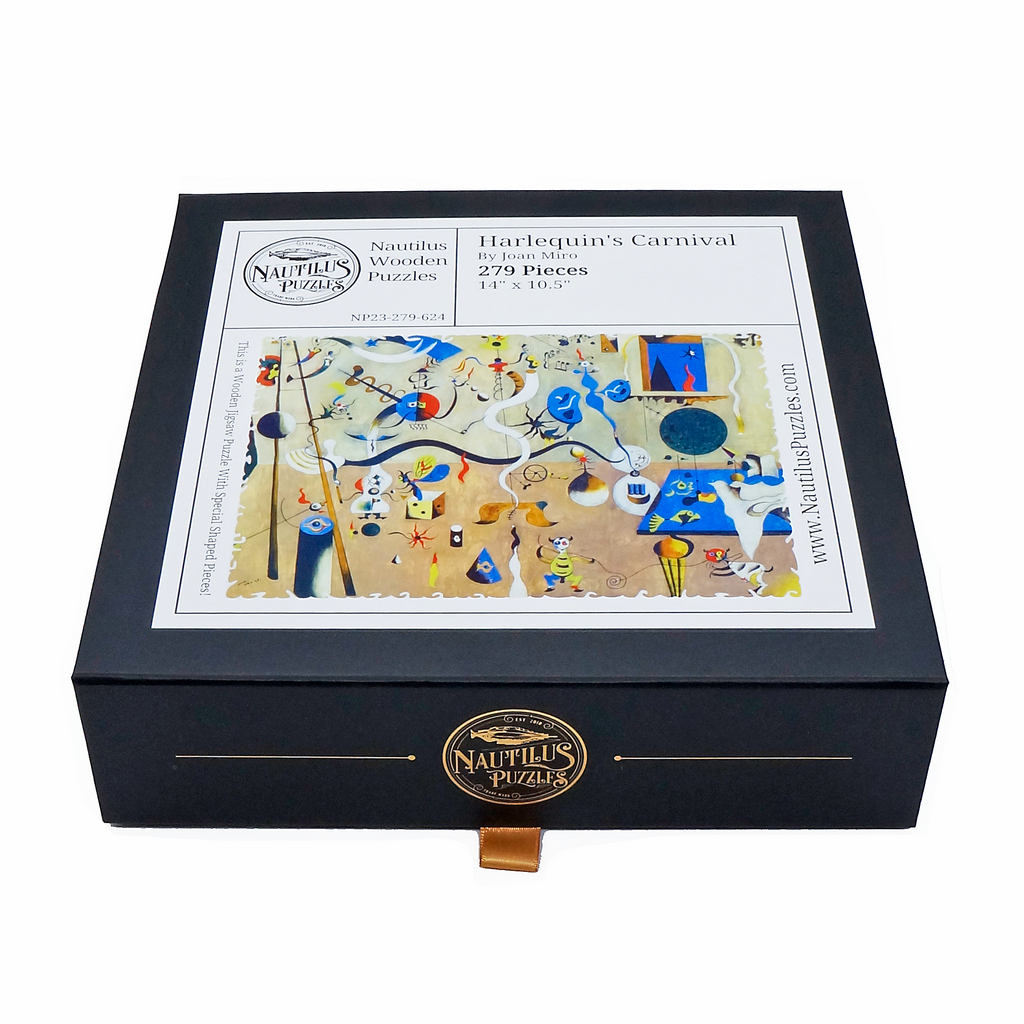 Harlequin's Carnival by Joan Miró 279 Piece Wooden Jigsaw Puzzle