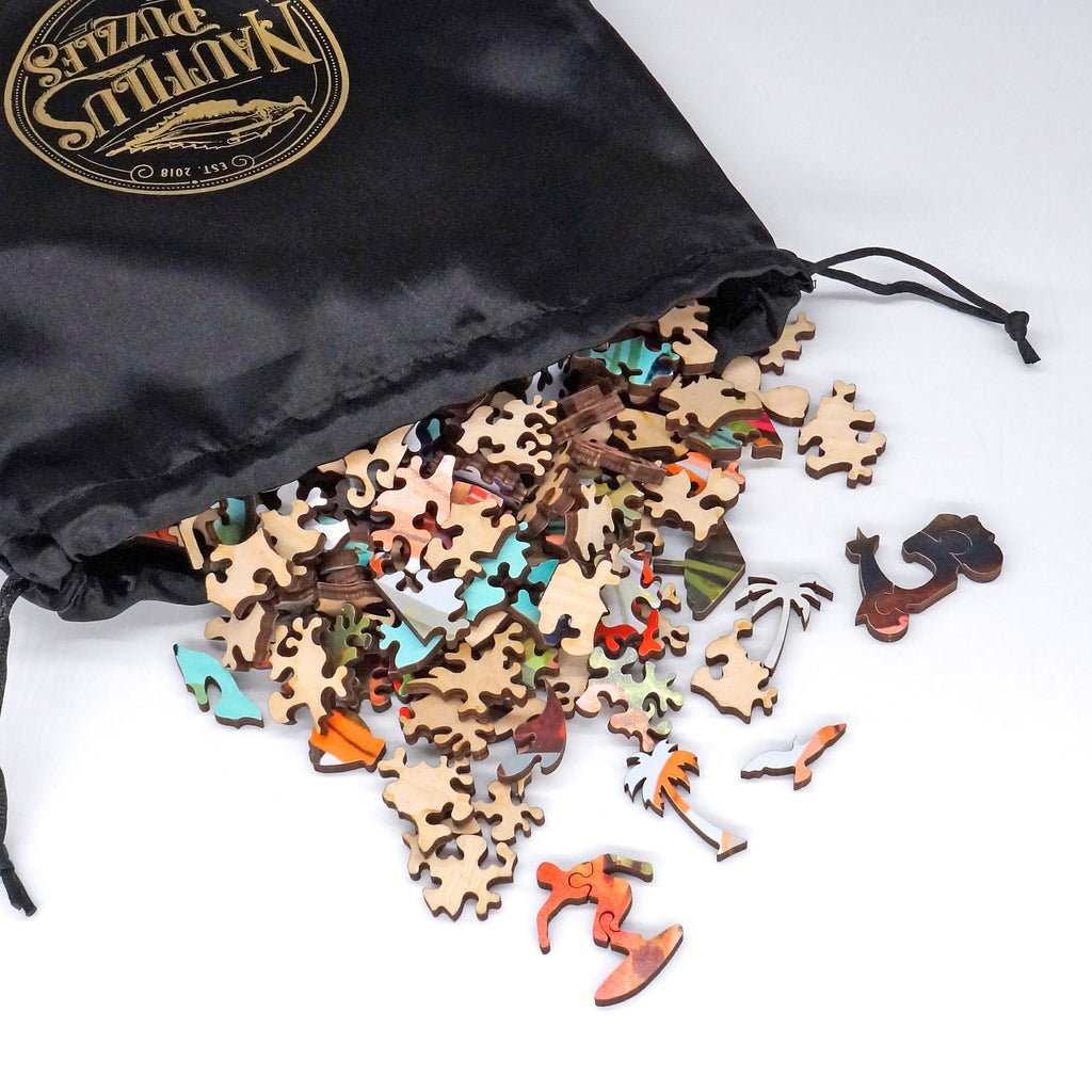 Bali Vacation (375 Piece Wooden Jigsaw Puzzle)