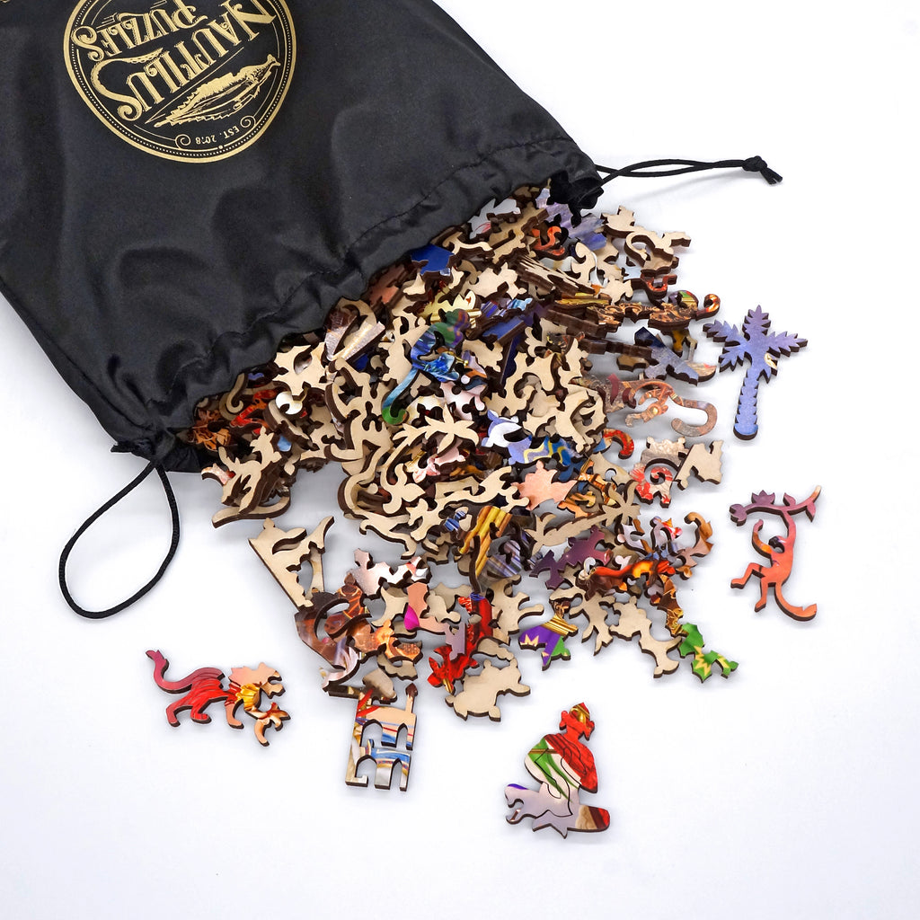 One Way Traffic - Wooden Jigsaw Puzzle | Nautilus Puzzles