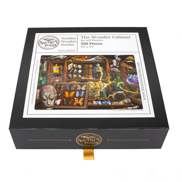 The Wonder Cabinet (500 Piece Wooden Jigsaw Puzzle)