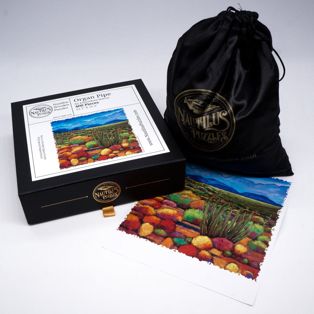 Organ Pipe (400 Piece Wooden Jigsaw Puzzle)