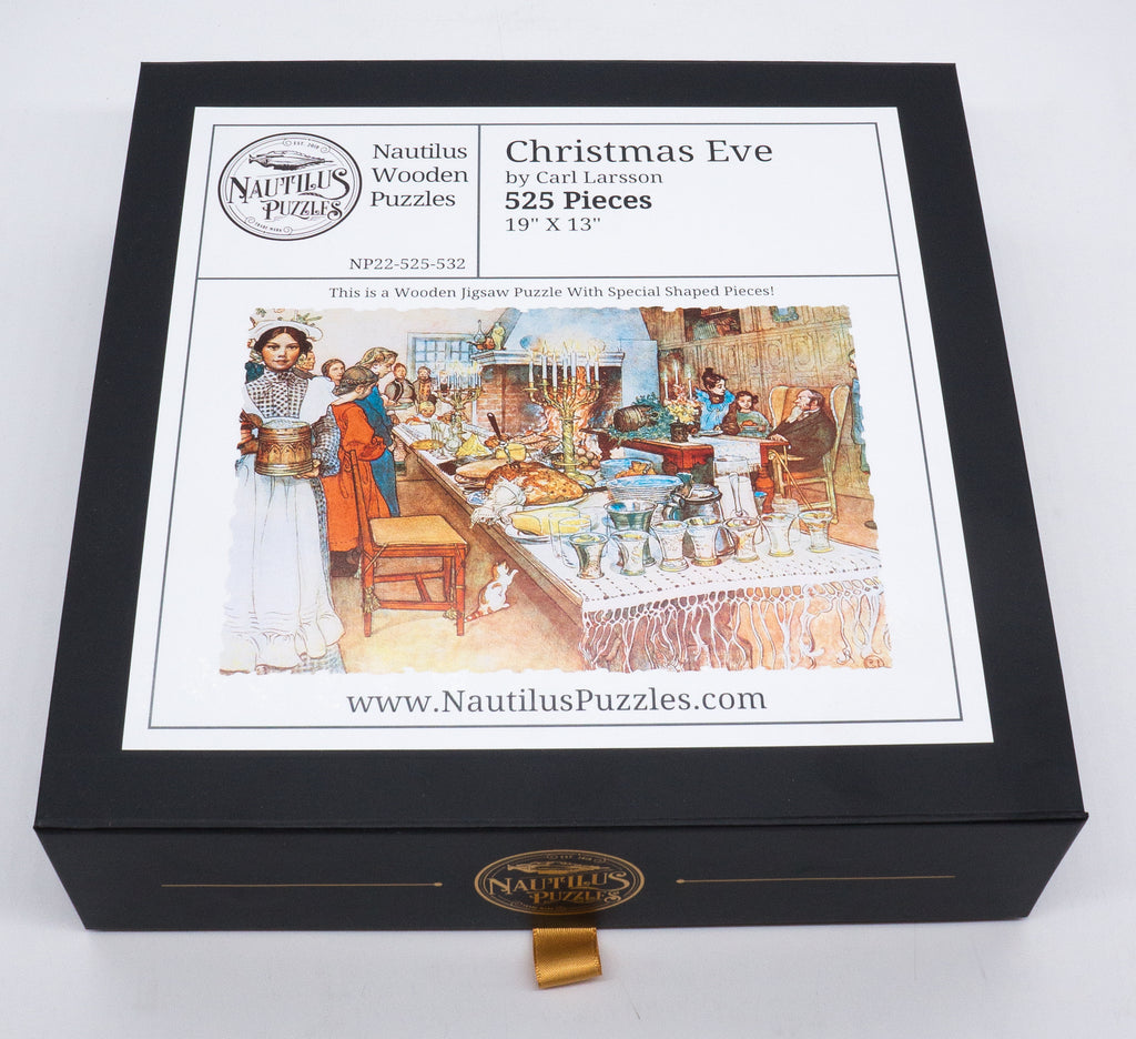 Christmas Eve (525 Pieces) Christmas Wooden Jigsaw Puzzle