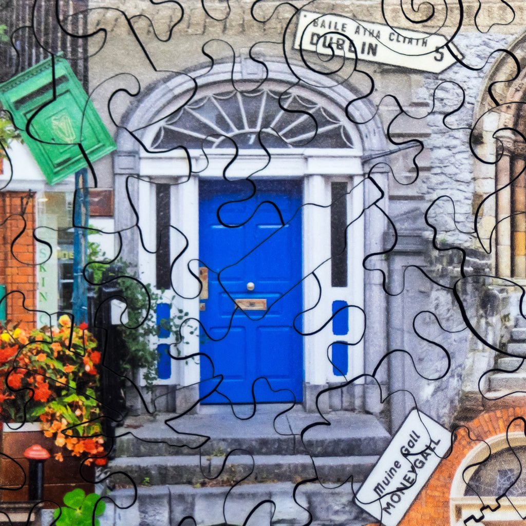Doors of Ireland (Wooden Jigsaw Puzzle) | Nautilus Puzzles