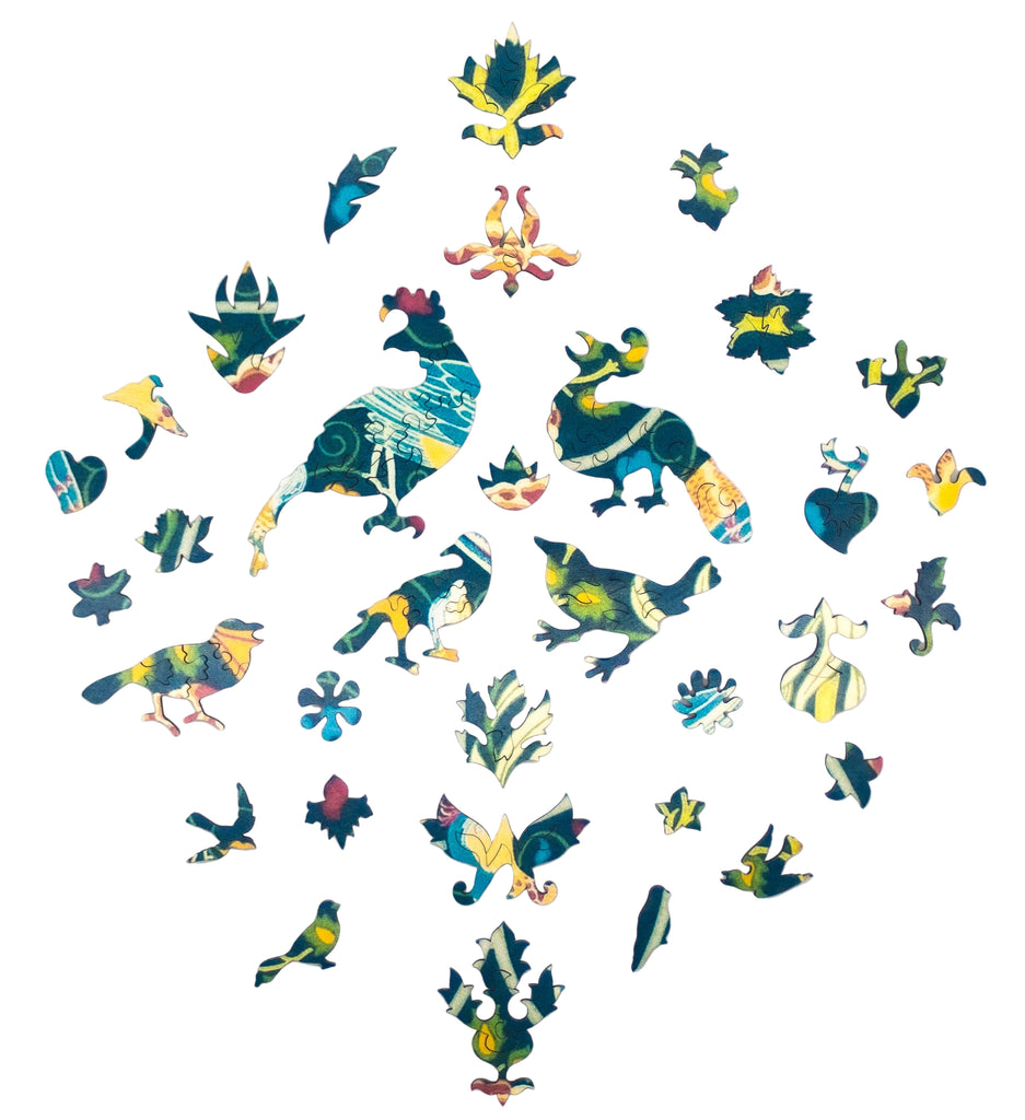 Morris Tapestry (400 Pieces) Wooden Jigsaw Puzzle for Adults