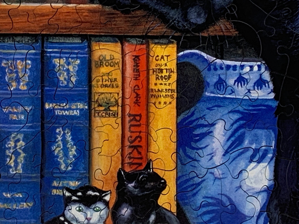 On the Shelf (Wooden Jigsaw Puzzle) | Nautilus Puzzles