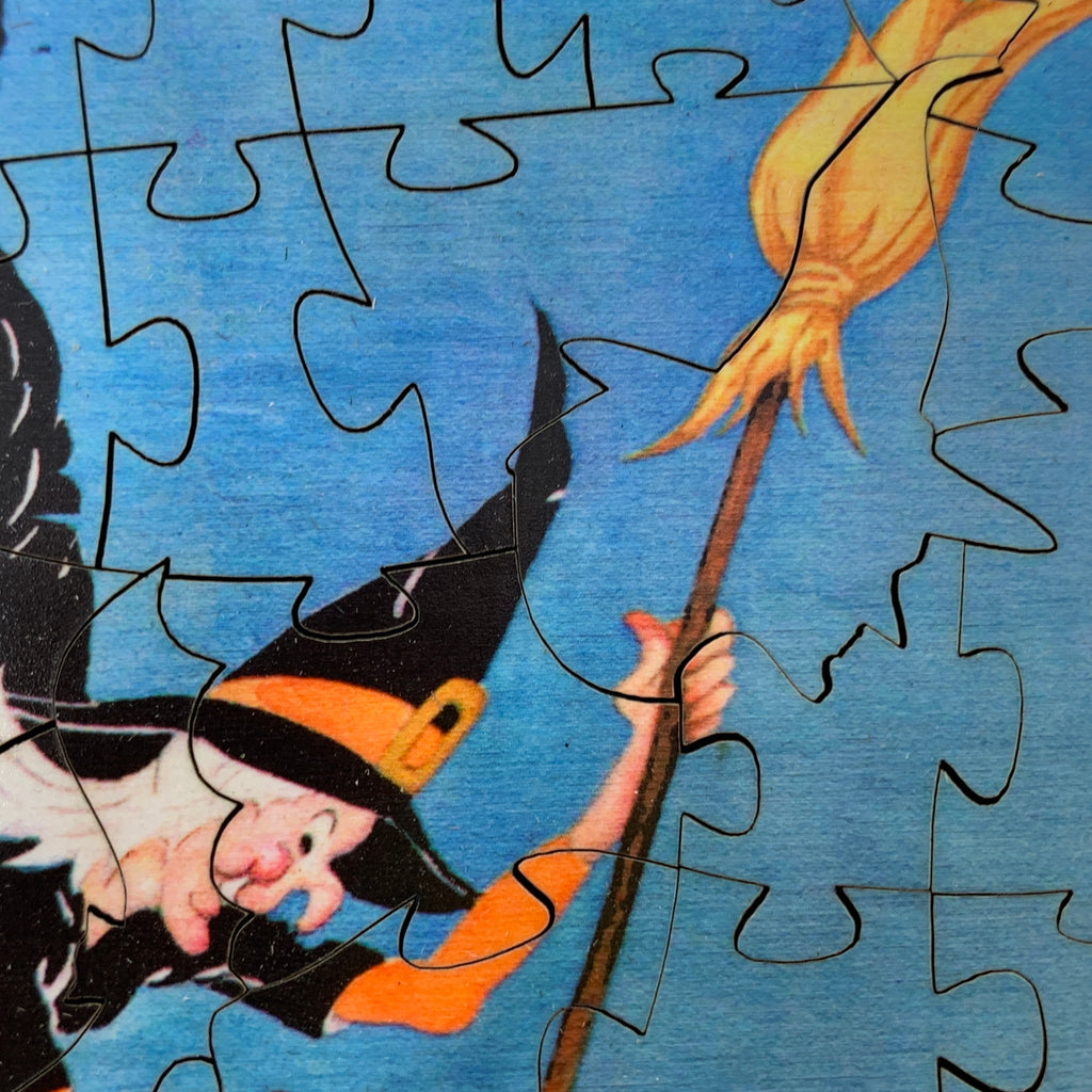 Happy Halloween | Mini Halloween Wooden Jigsaw Puzzle