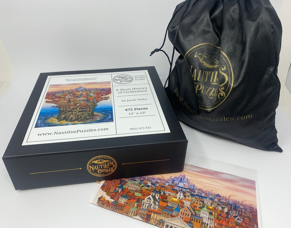 A Short History of Civilization (Wooden Jigsaw Puzzle) | Nau