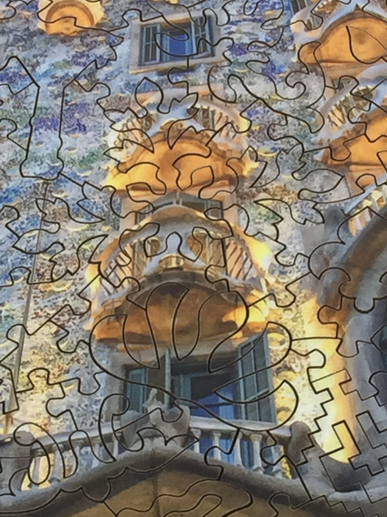 Casa Batlló, Barcelona | Wooden Jigsaw Puzzle, Nautilus Puzz