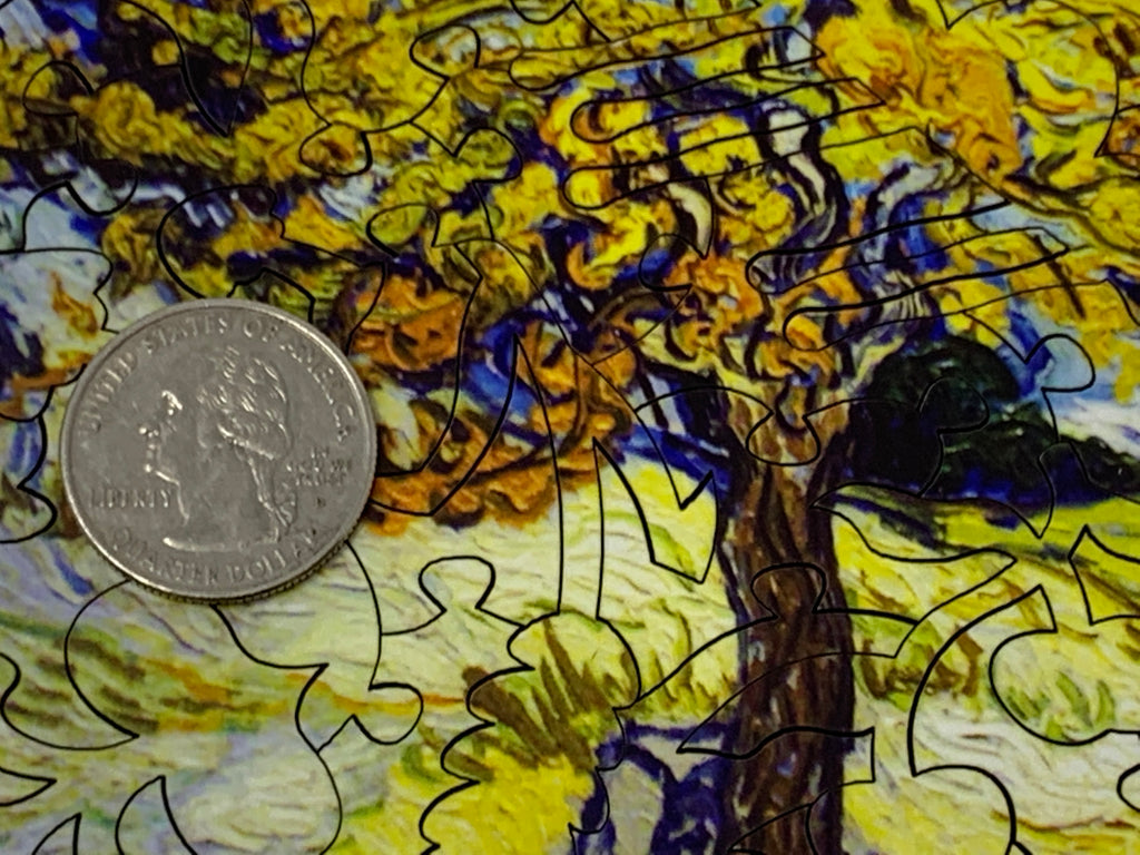 The Mulberry Tree by Van Gogh | Mini Wooden Jigsaw Puzzle