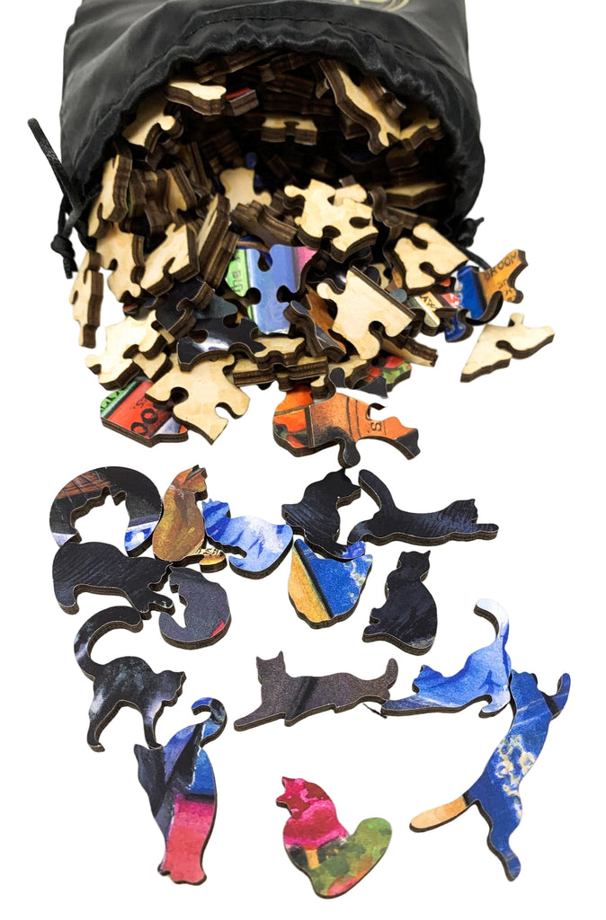 On the Shelf (Wooden Jigsaw Puzzle) | Nautilus Puzzles