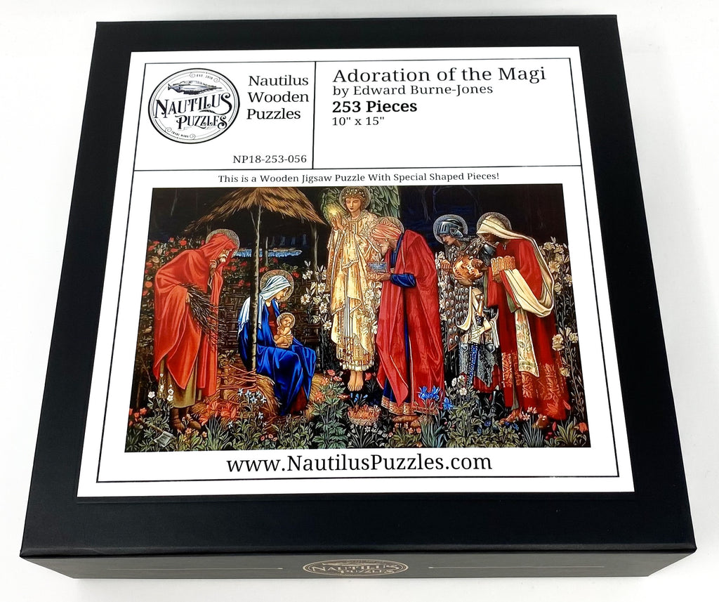Adoration Of The Magi (253 Pieces) Christmas Wooden Jigsaw Puzzle